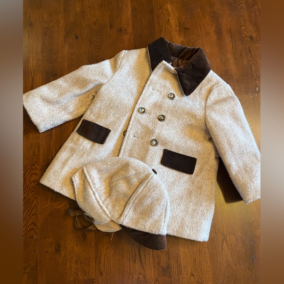 cute tog | Matching Sets | Vintage Coat Hat Set Cute Togs Photo Prop ...